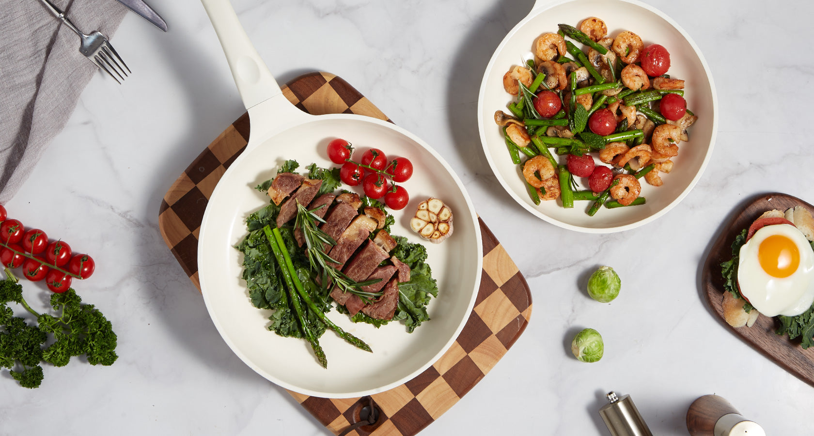 Ceramic Non-Stick Cookware: Non-Toxic Pots and Pans – RedChef