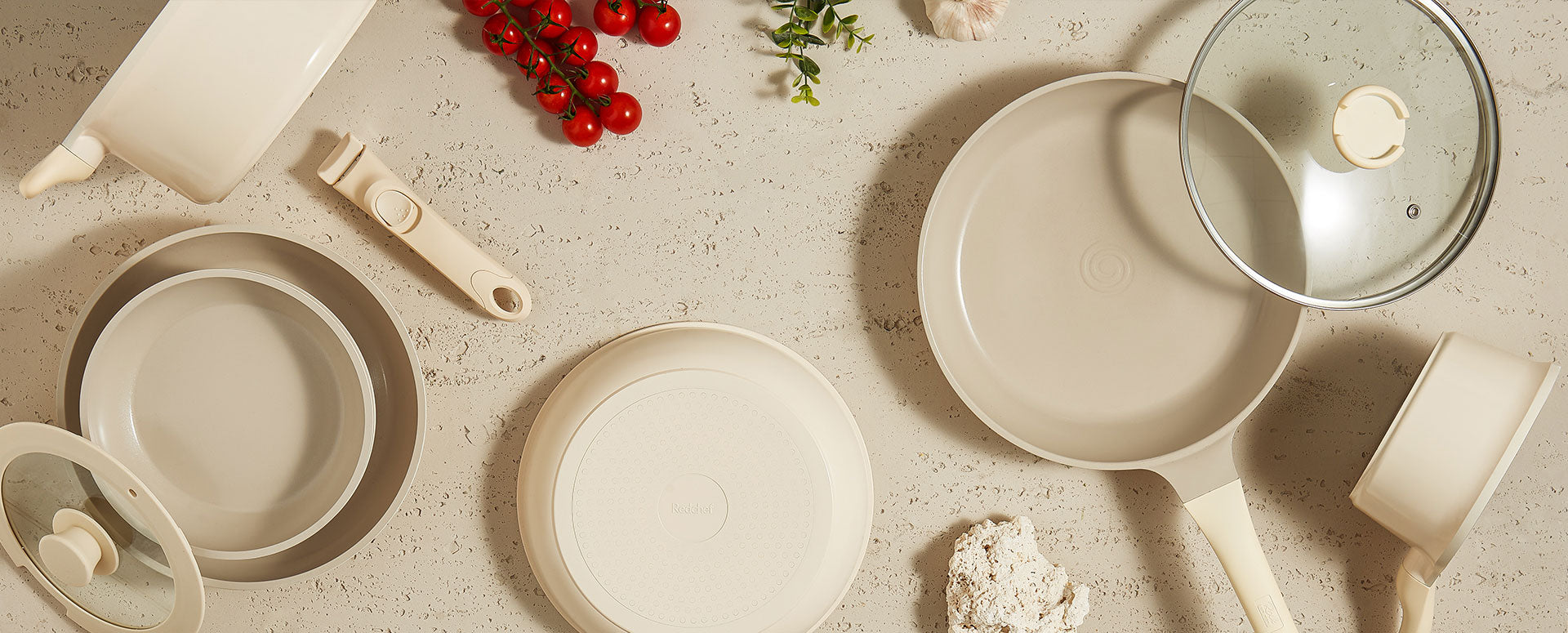 Ceramic Non-Stick Cookware: Non-Toxic Pots and Pans – RedChef